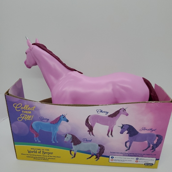 Breyer | Toys | Breyer Cherry 22 World Of Breyer Paddock Pals Unicorn ...